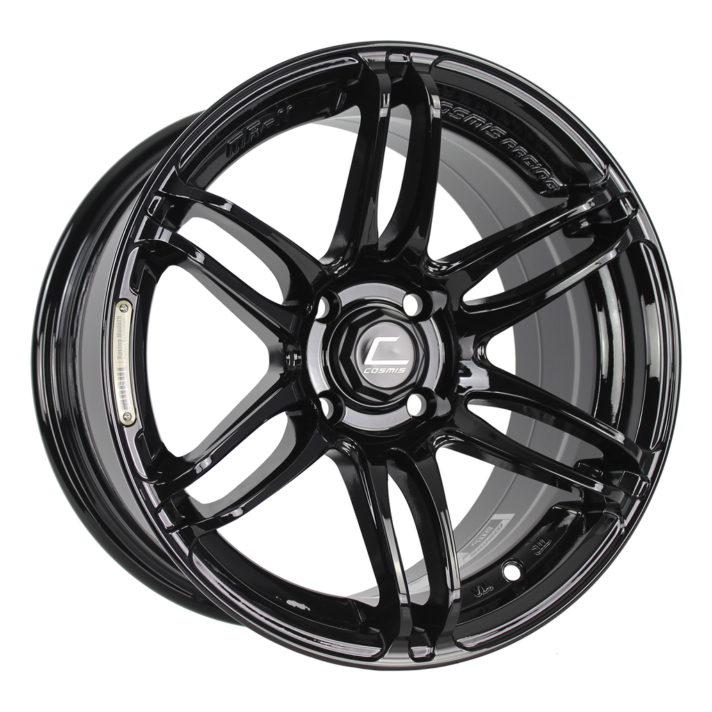 Cosmis Wheels MRII Gloss Black 15x8 +30 4x100 fit for Miata – Cosmis ...