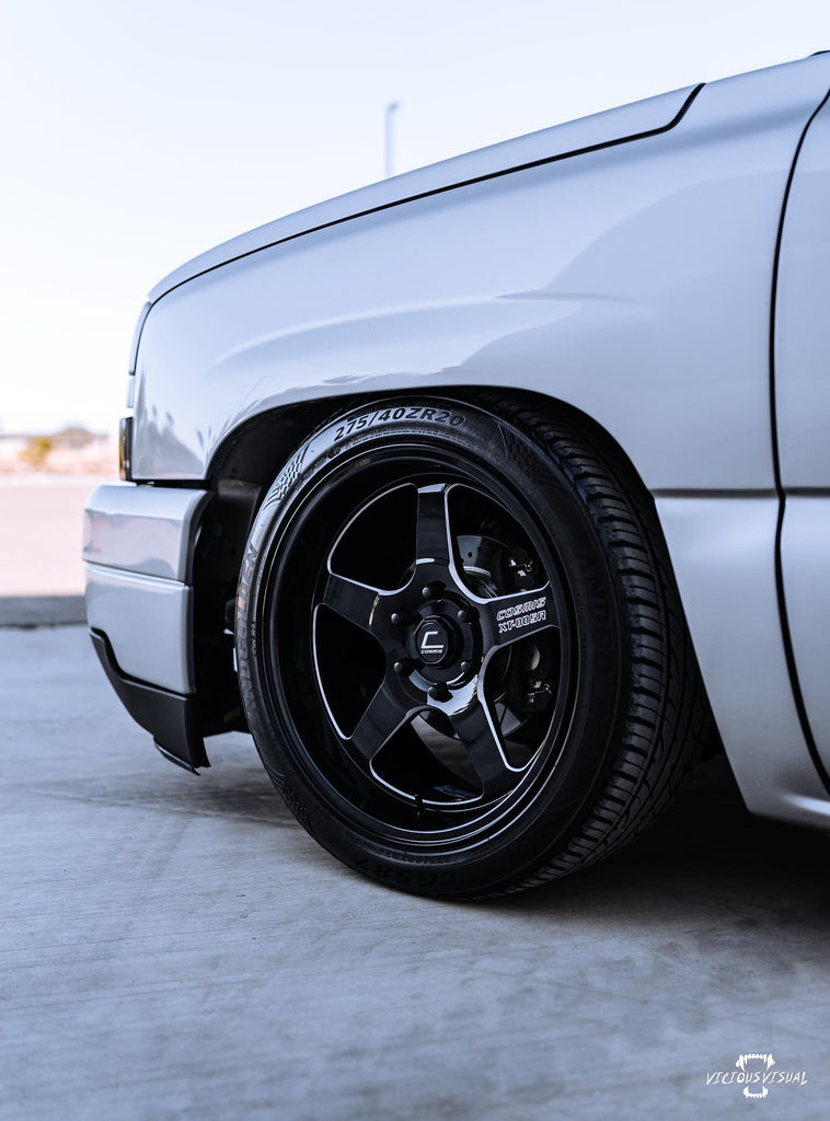Cosmis XT-005R Black w/ Machined Spokes Wheel 20x9.5 +15 6x139.7 6x5.5 – Cosmis Wheels
