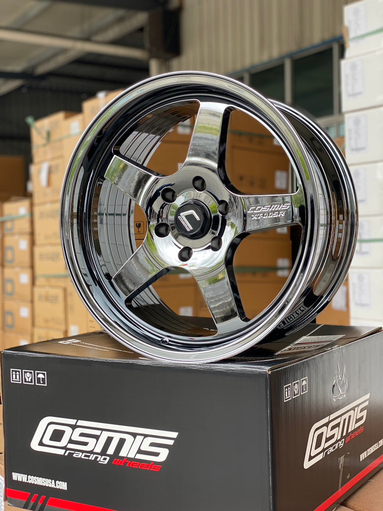 Cosmis Wheels XT-005R Black Chrome 20x9.5 +15mm 6x139.7 (6x5.5)