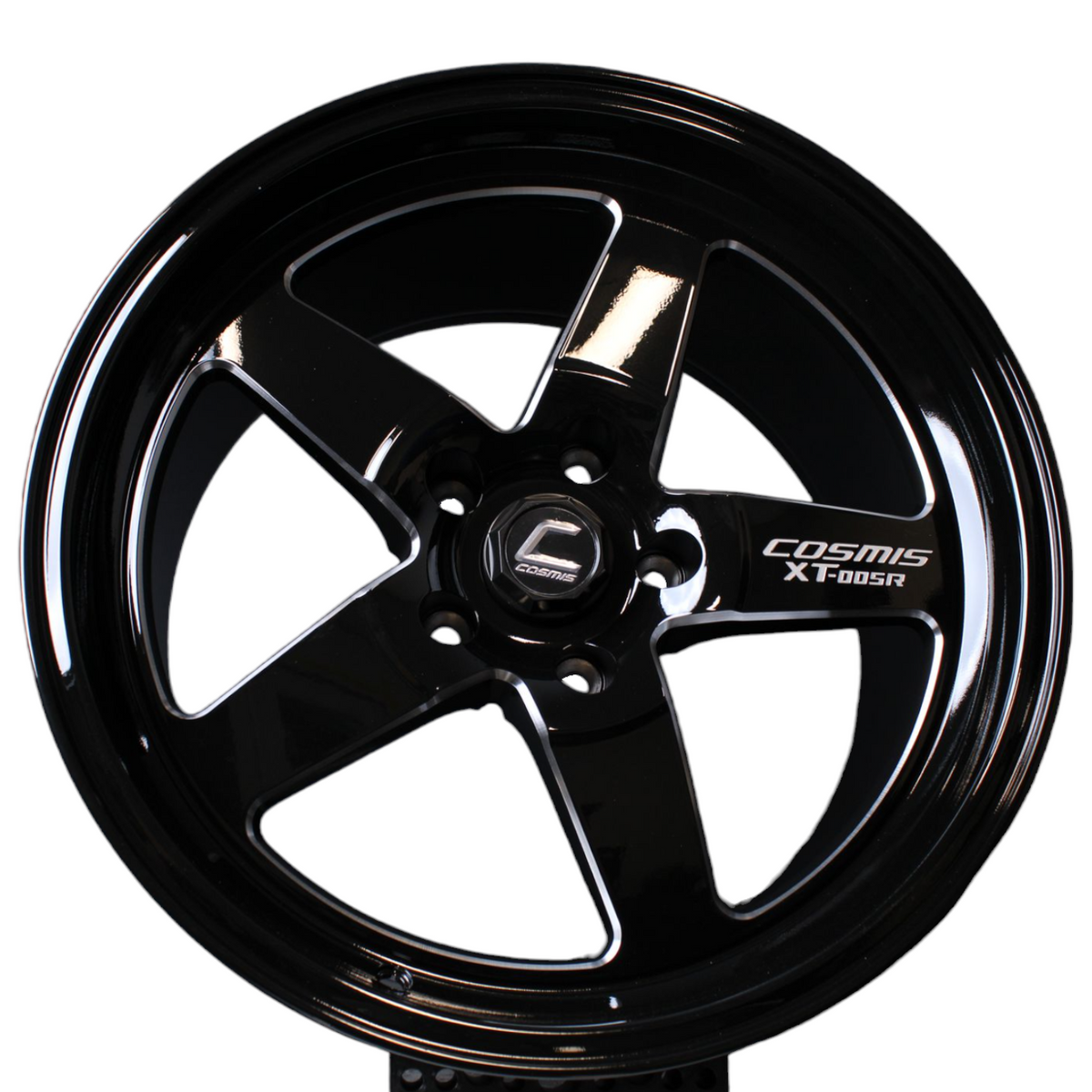 Cosmis Wheels XT-005R Black w/ Machined Spokes 18x10 +38 5x120 – Cosmis ...