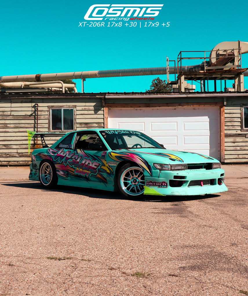 Cosmis Wheels XT-206R Hyper Silver Machine Polished 17x8 +30 5x114.3 ...