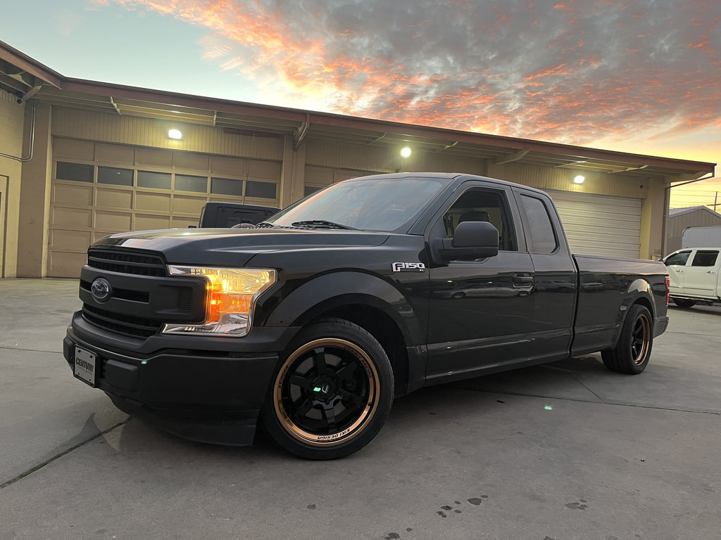Cosmis Wheels XT-006R Black Bronze Machined lip 20x9.5 +10 6x135 F-150 ...