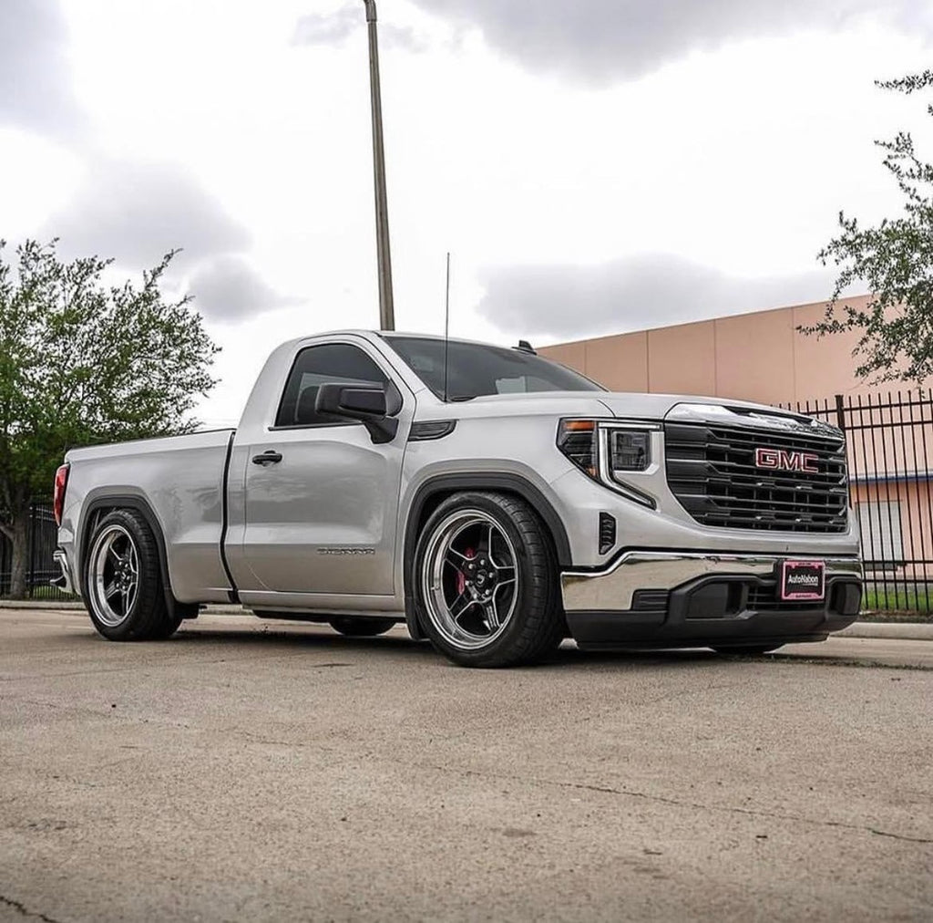 Cosmis XT-005R Black w/ Machined Lip Wheel 20x9.5 +15 6x139.7 (6x5.5) – Cosmis Wheels