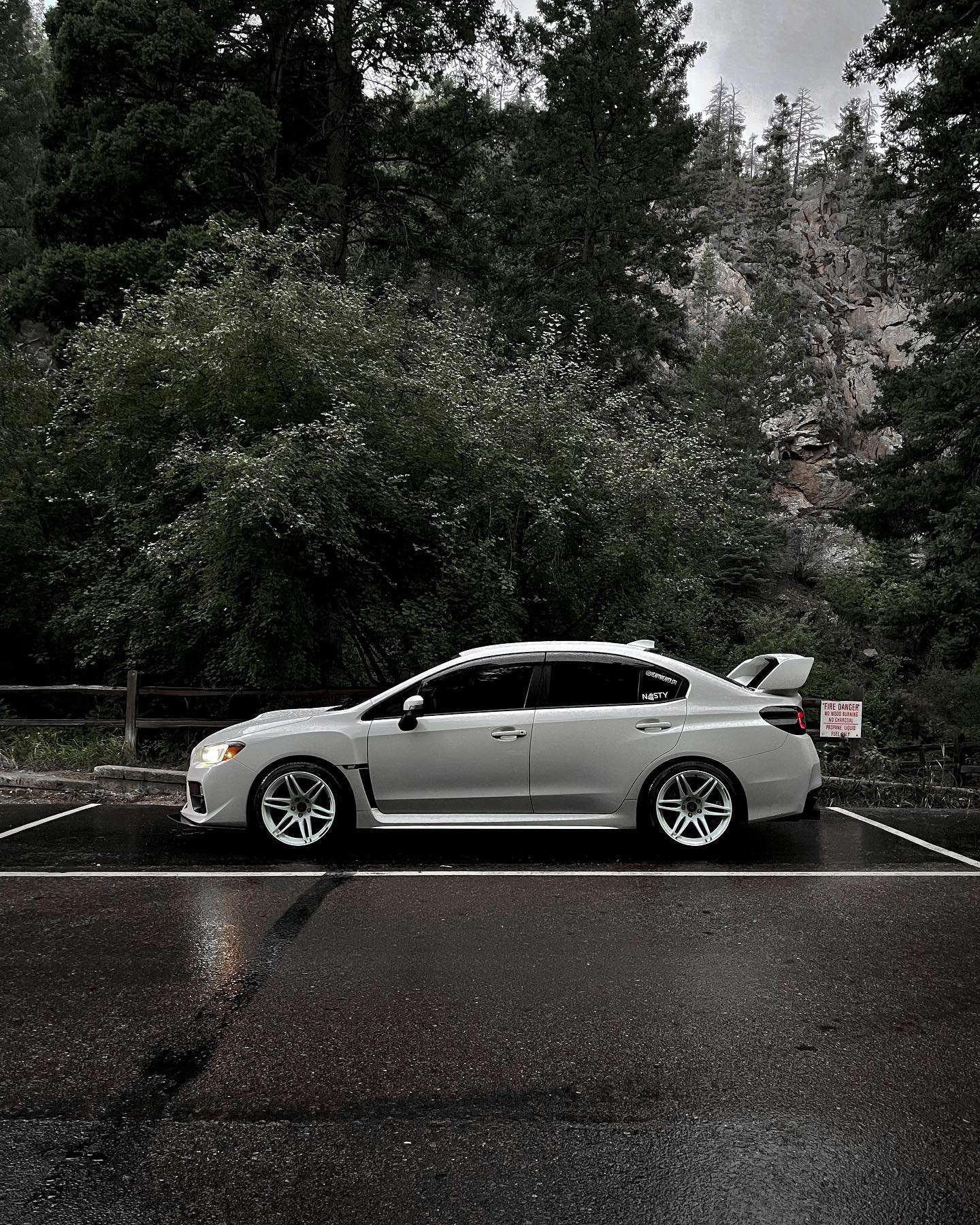 Cosmis Wheels Nissan Subaru Mazda MRII White 18x9.5 +15 5x114.3 ...