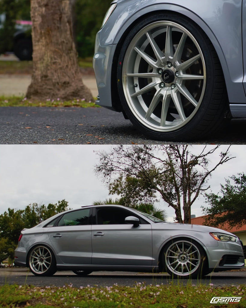 Cosmis Wheels R1 Hyper Silver Wheel 19x8.5 +43 5x112 – Cosmis Racing ...