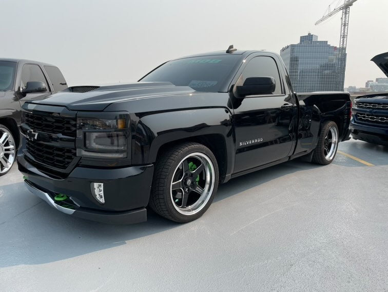 Cosmis XT-005R Black w/ Machined Lip Wheel 20x9.5 +15 6x139.7 (6x5.5) – Cosmis Wheels