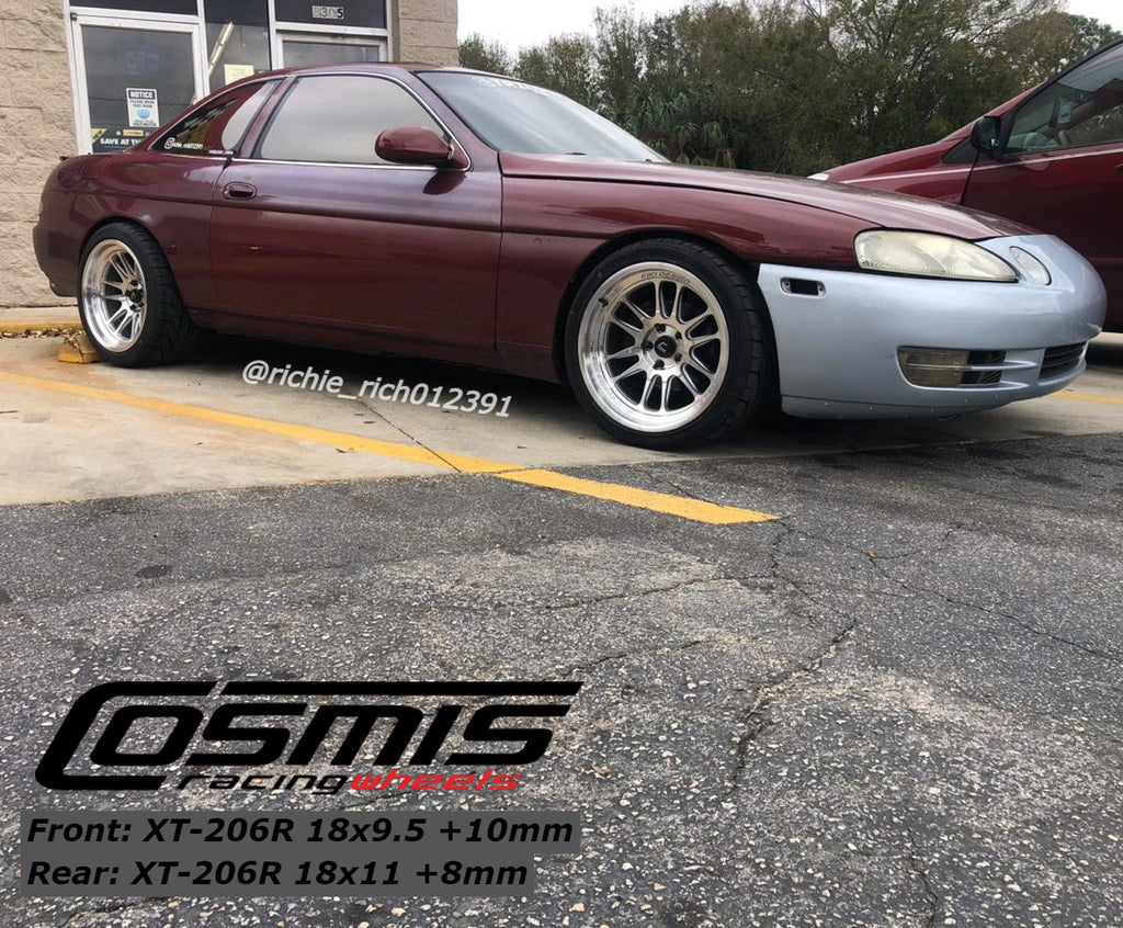 Cosmis Wheels XT-206R Hyper Silver Wheel 18x11 +8 5x114.3 – Cosmis Racing Wheels USA
